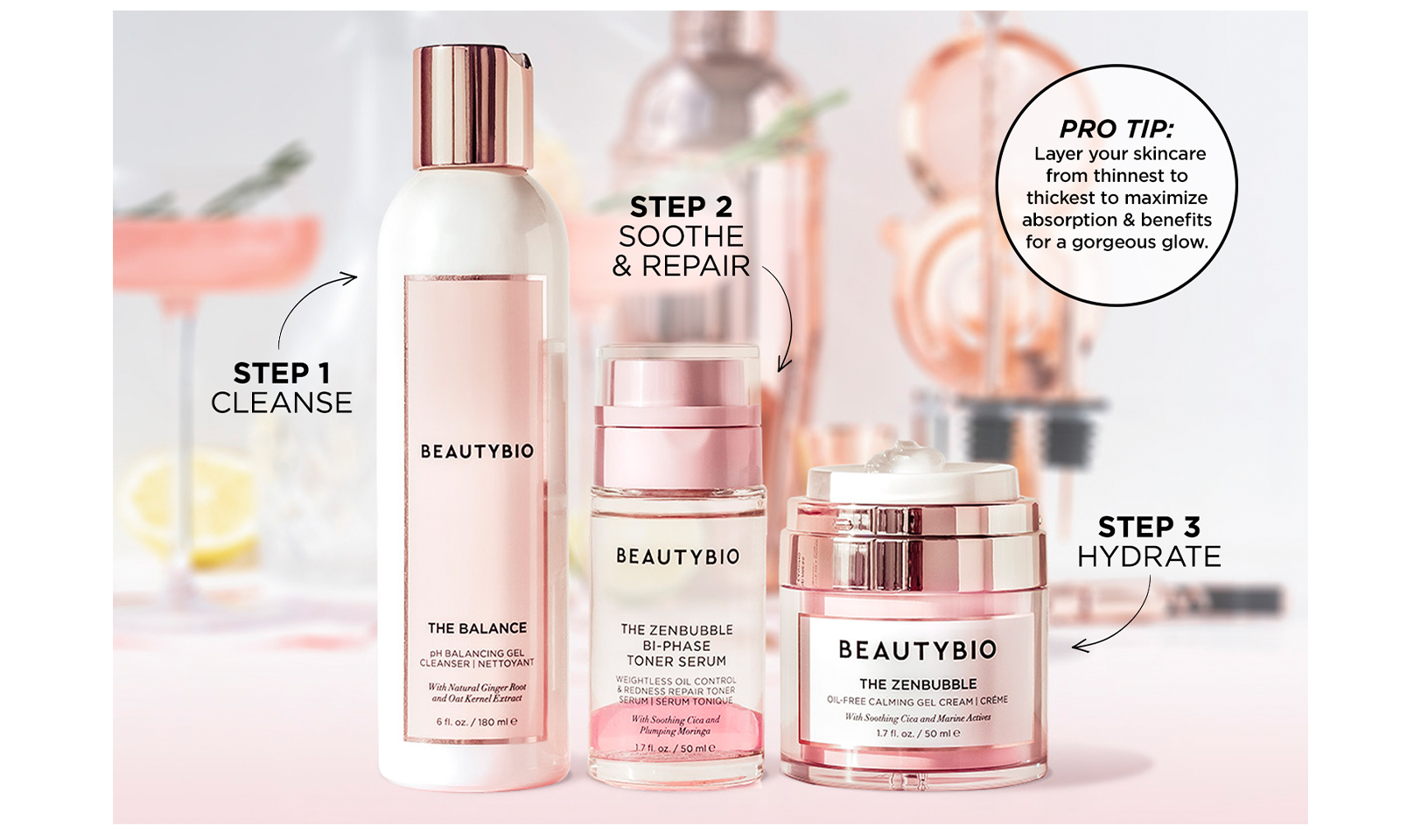 The ZenBubble Bi-Phase Toner Serum – BeautyBio